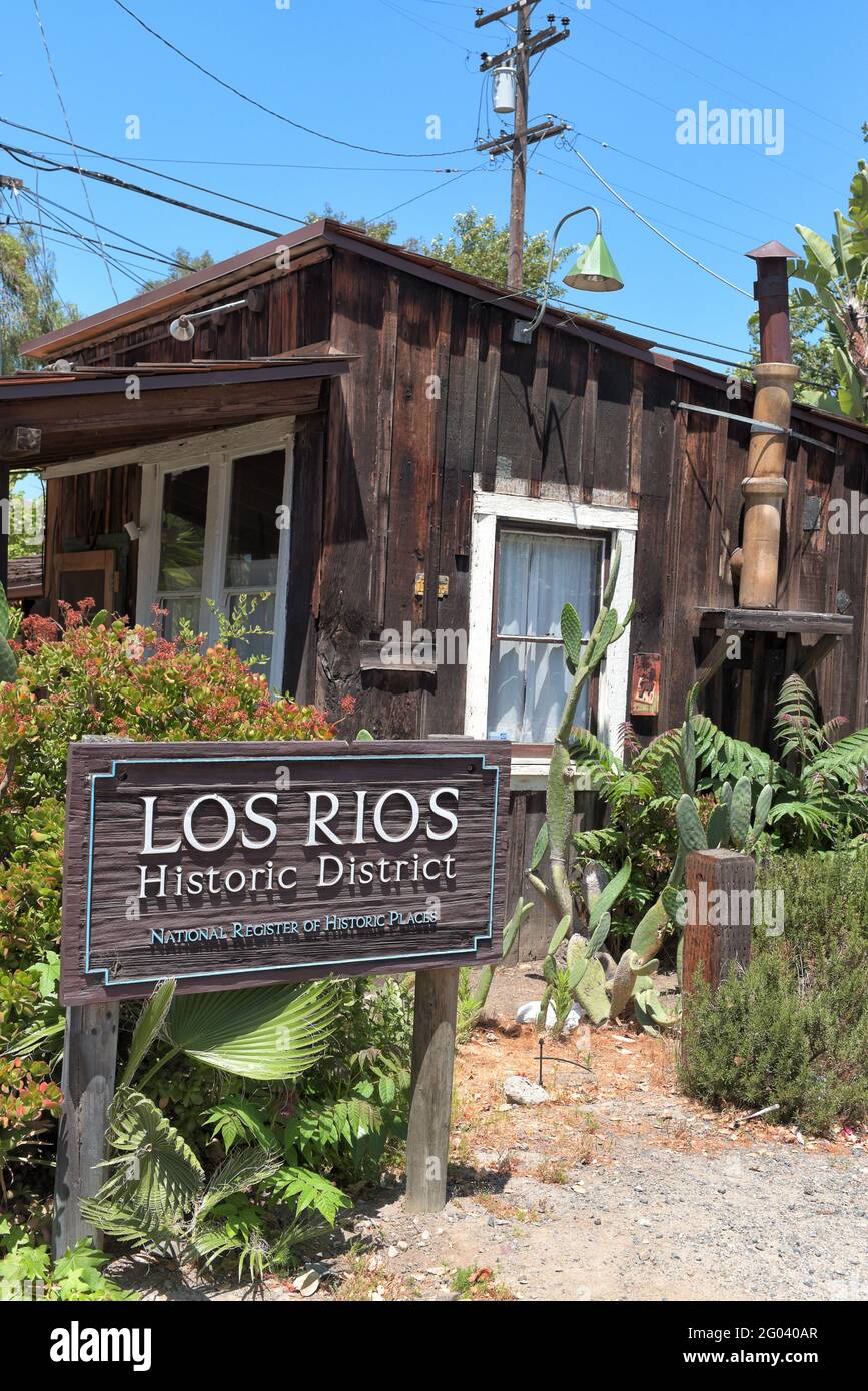 Historic district sign hi-res stock photography and images - Alamy