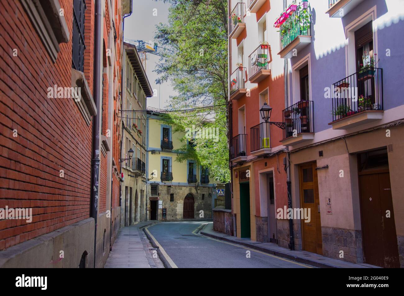 Illuminating its colorful buildings hi-res stock photography and images ...