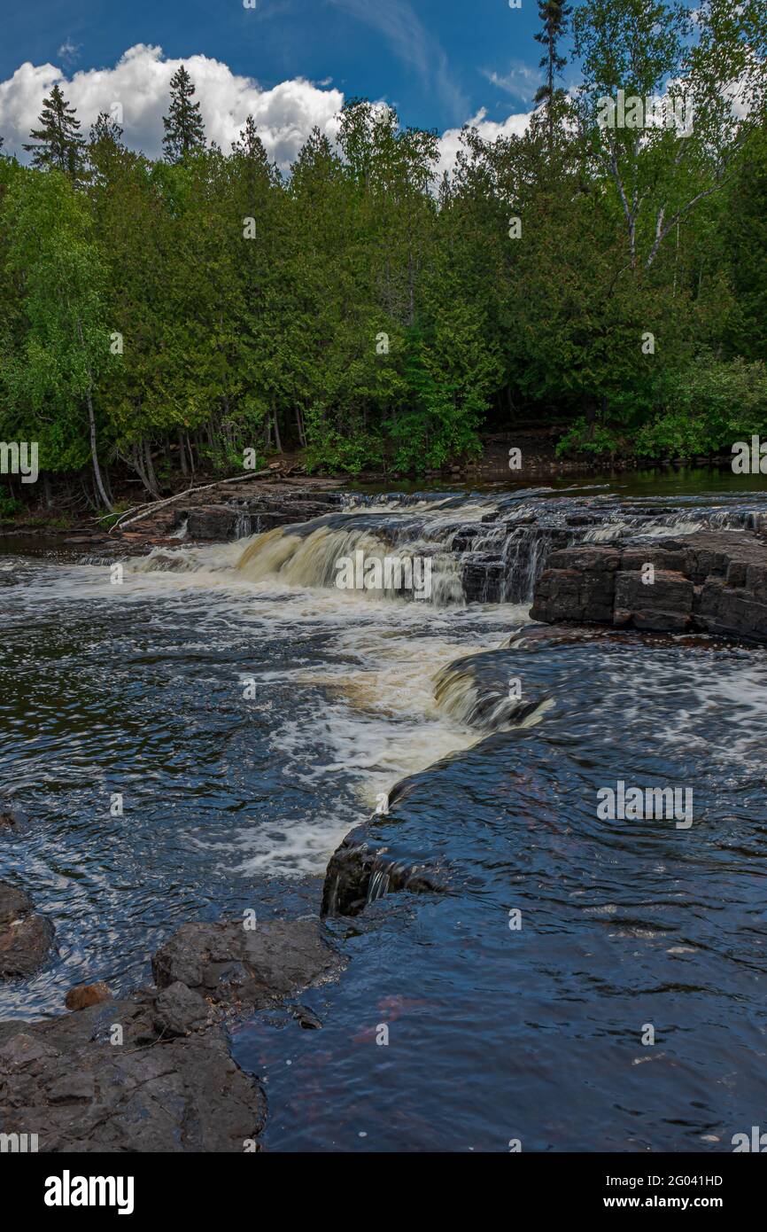 Trowbridge Falls Conservation Area Thunder Bay Ontario Canada Stock ...