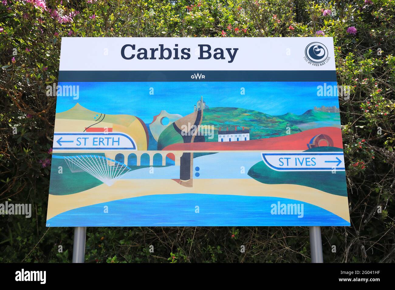 Carbis bay station hi-res stock photography and images - Alamy
