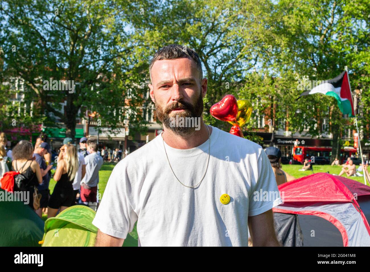 London, England. 31st May, 2021. Ex-Coronation Street actor Sean Ward ...