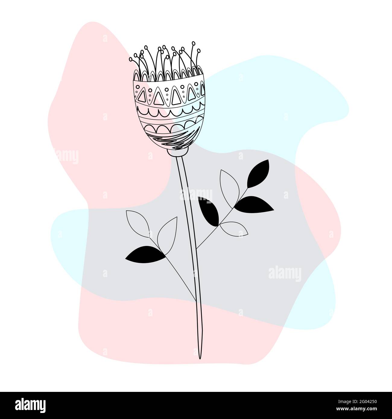 Line art people abstract Cut Out Stock Images & Pictures - Alamy