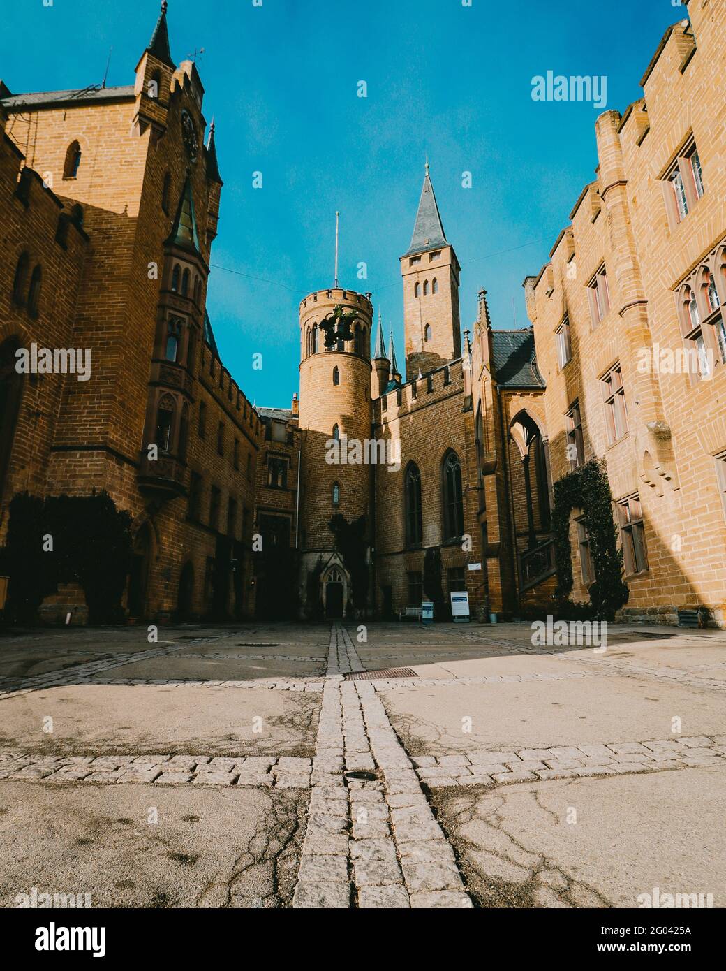 Hohenzollern Castle in Bisingen, Germany Stock Photo - Alamy
