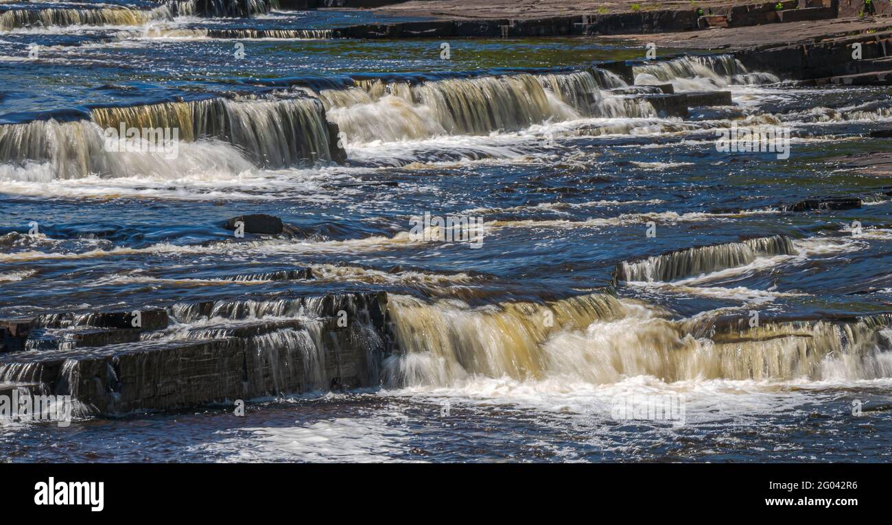 Trowbridge Falls Conservation Area Thunder Bay Ontario Canada Stock ...