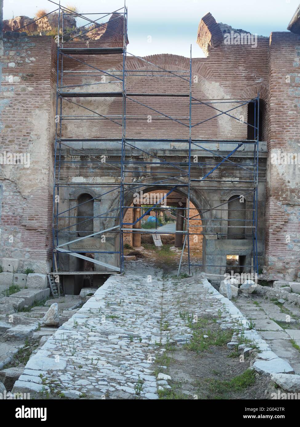 The Gate of Constantinople Ancient Nicaea City Wall in period of Greek ...