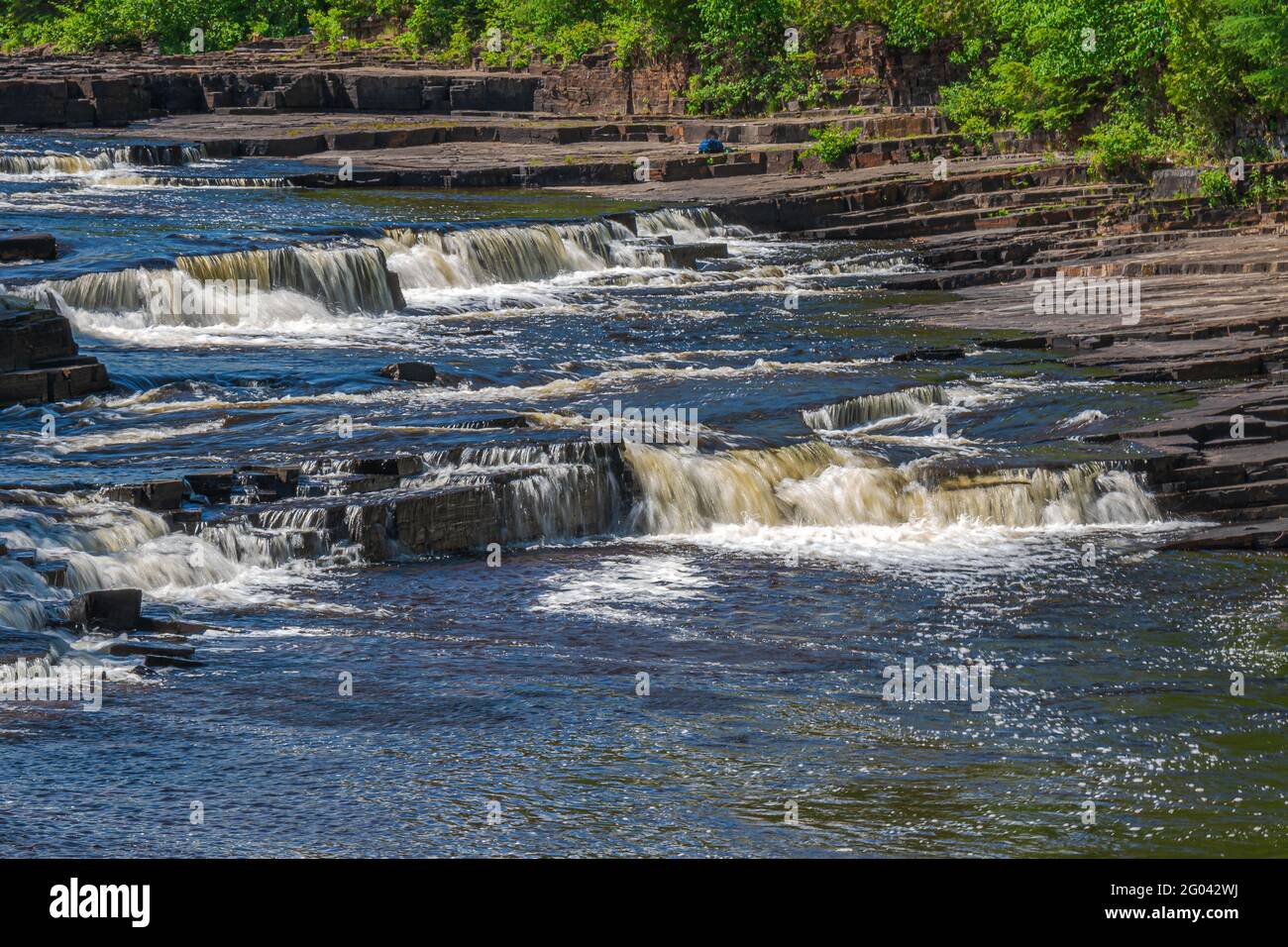 Trowbridge Falls Conservation Area Thunder Bay Ontario Canada Stock ...
