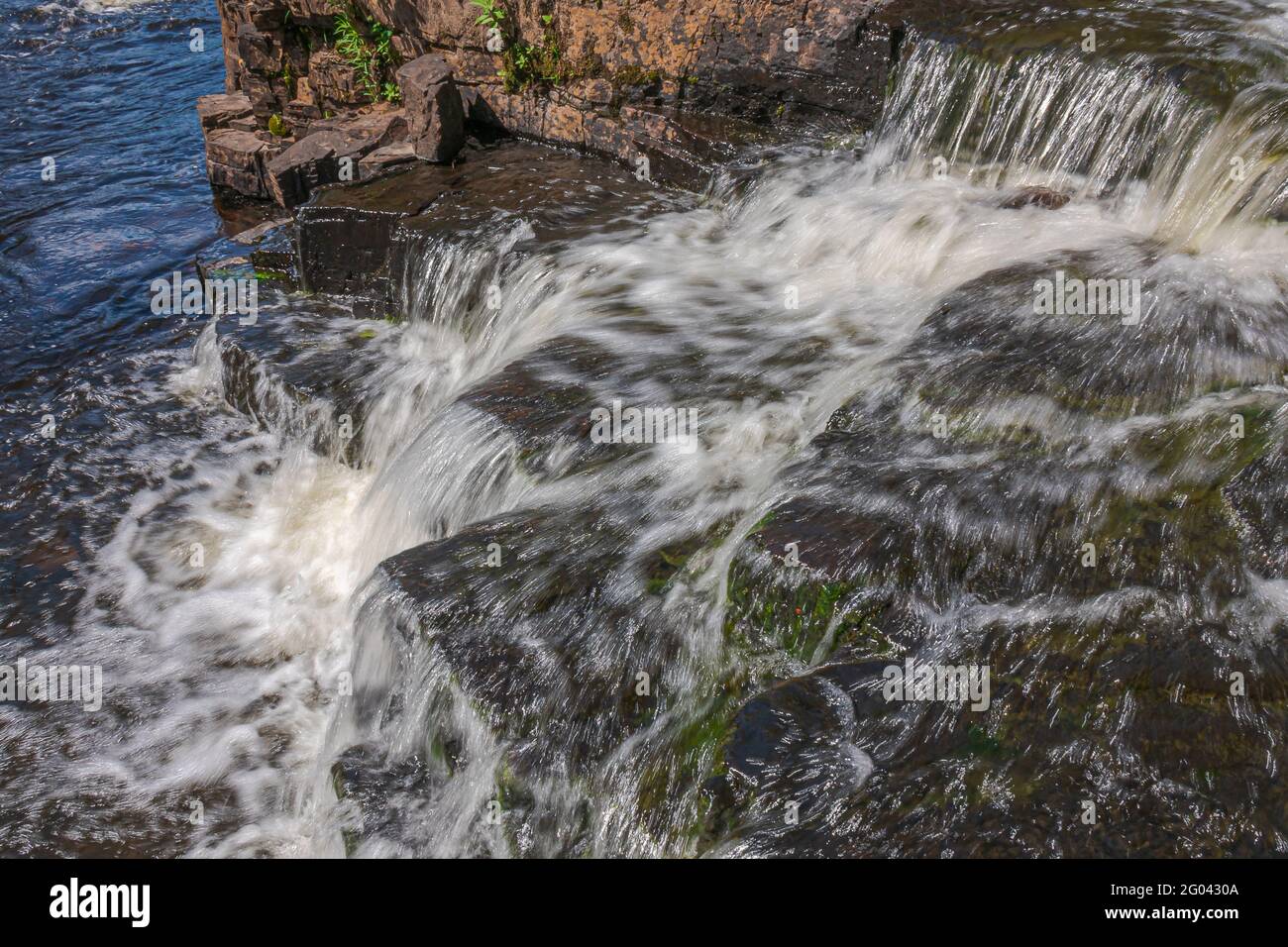 Trowbridge Falls Conservation Area Thunder Bay Ontario Canada Stock ...
