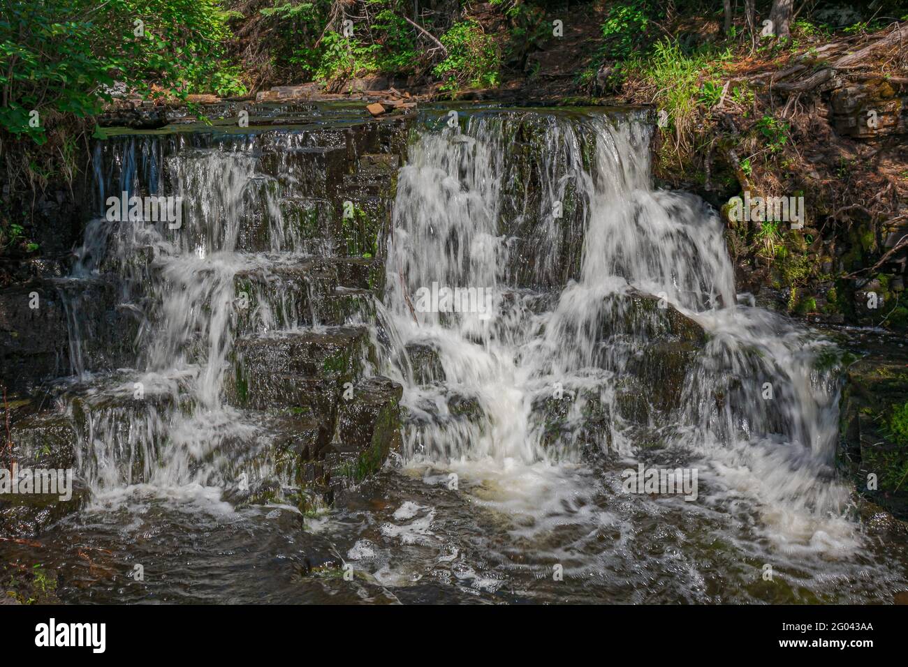 Trowbridge Falls Conservation Area Thunder Bay Ontario Canada Stock ...