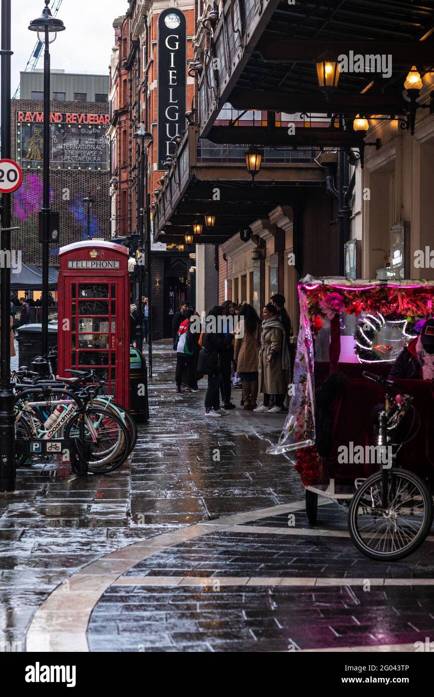 London the West End and Soho Stock Photo - Alamy