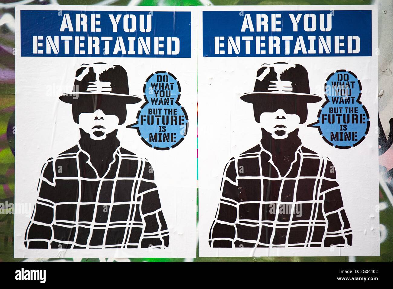 Wheatpaste posters hi-res stock photography and images - Alamy