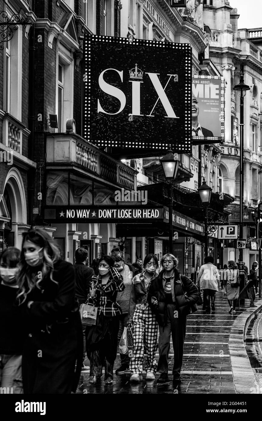 London the West End and Soho Stock Photo - Alamy