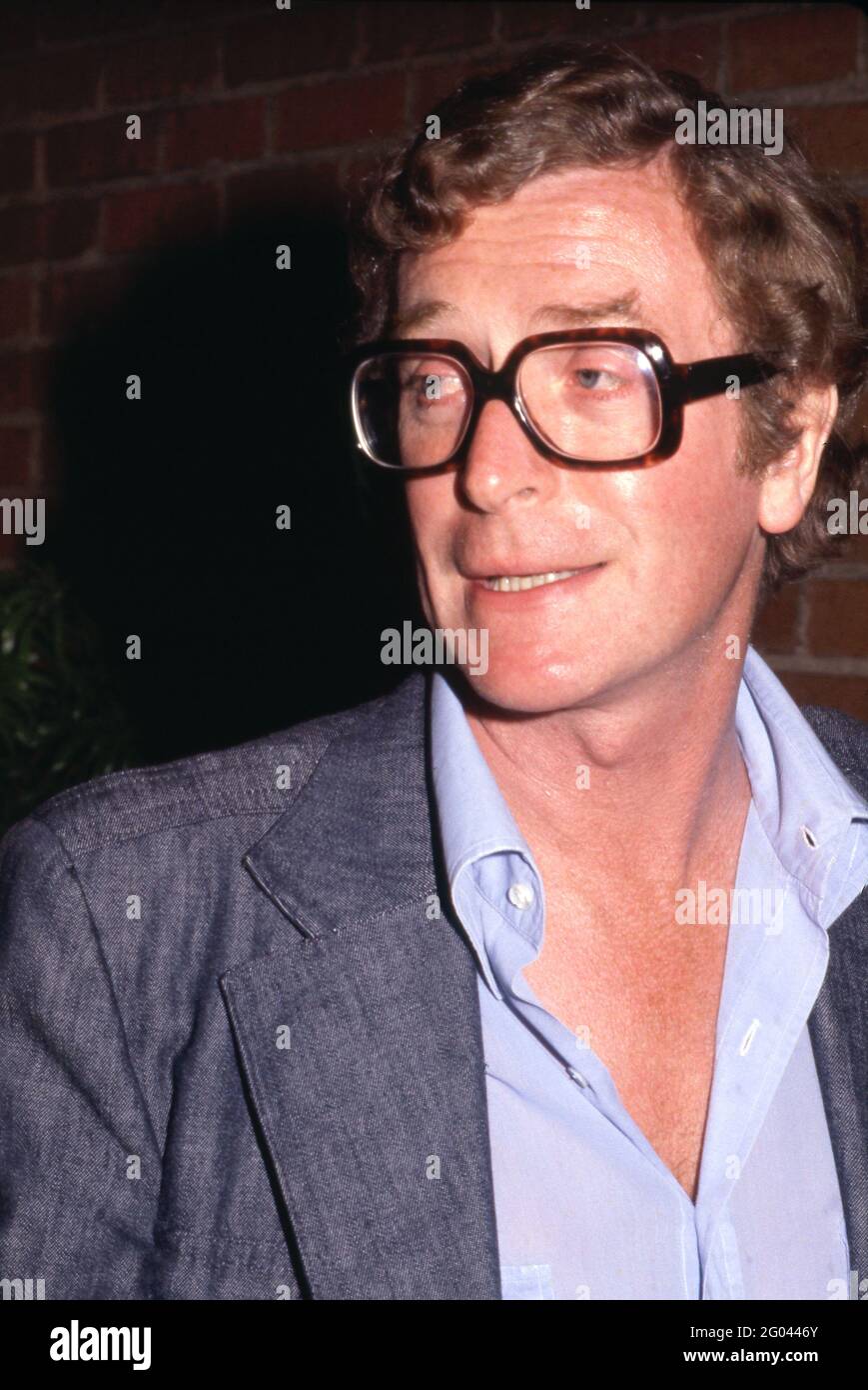 Michael Caine Circa 1980's Credit: Ralph Dominguez/MediaPunch Stock Photo - Alamy