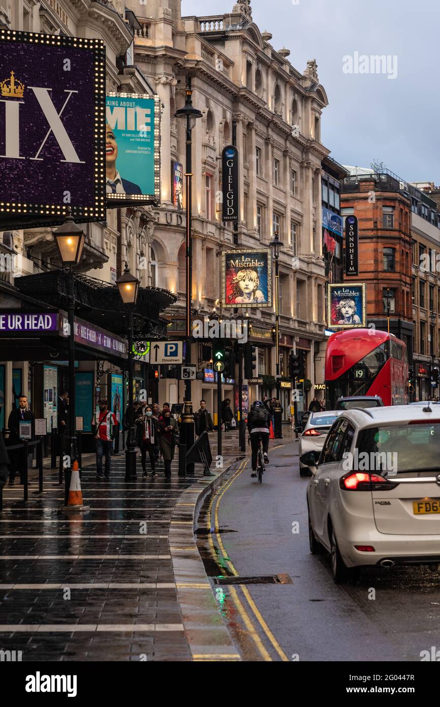London the West End and Soho Stock Photo - Alamy