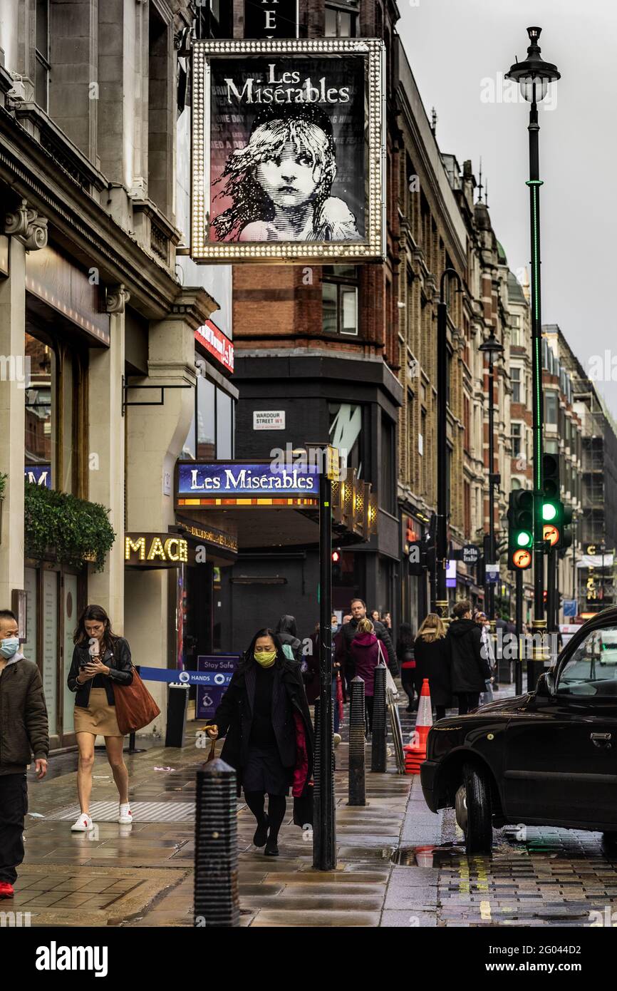 London the West End and Soho Stock Photo - Alamy