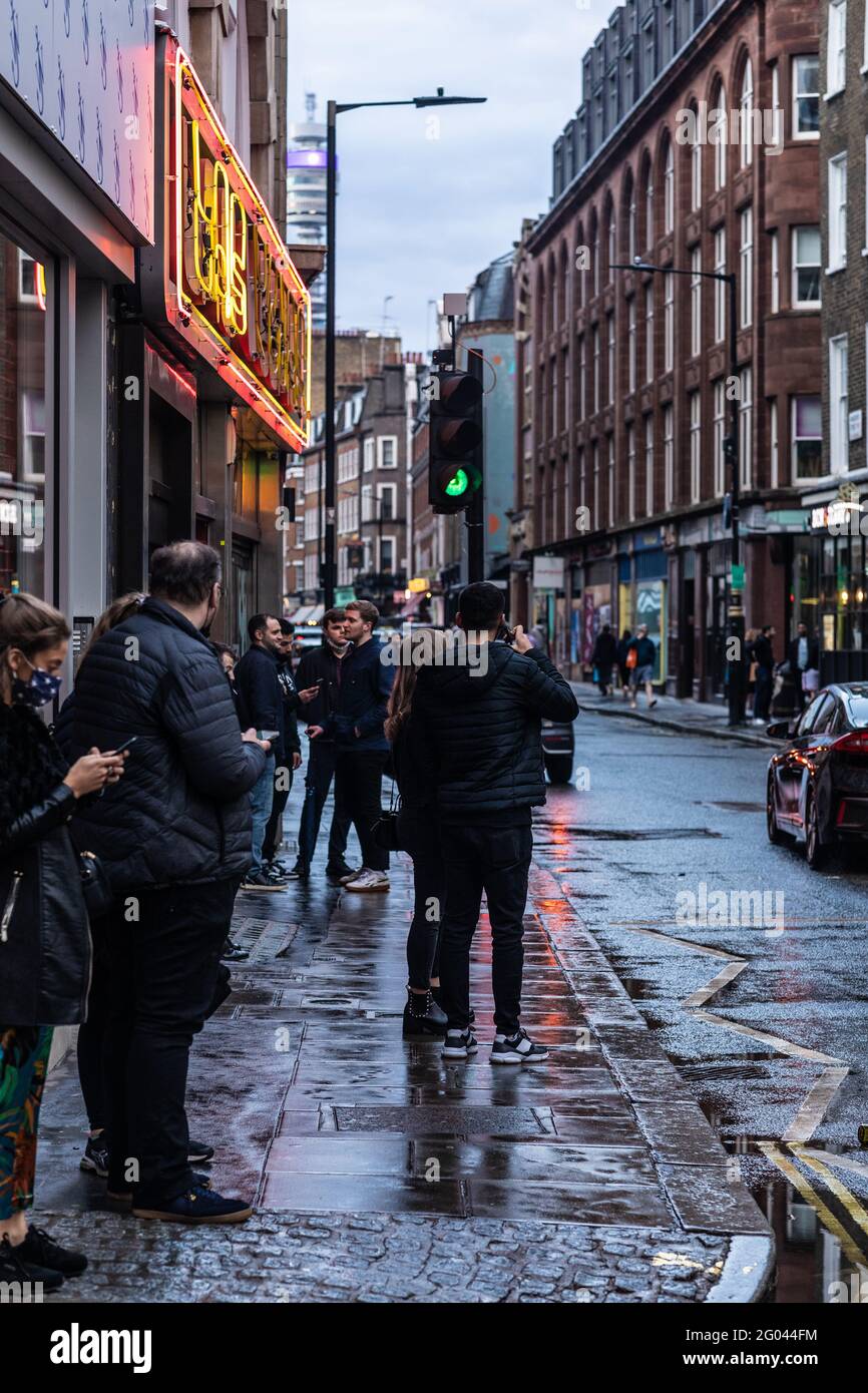 London the West End and Soho Stock Photo - Alamy