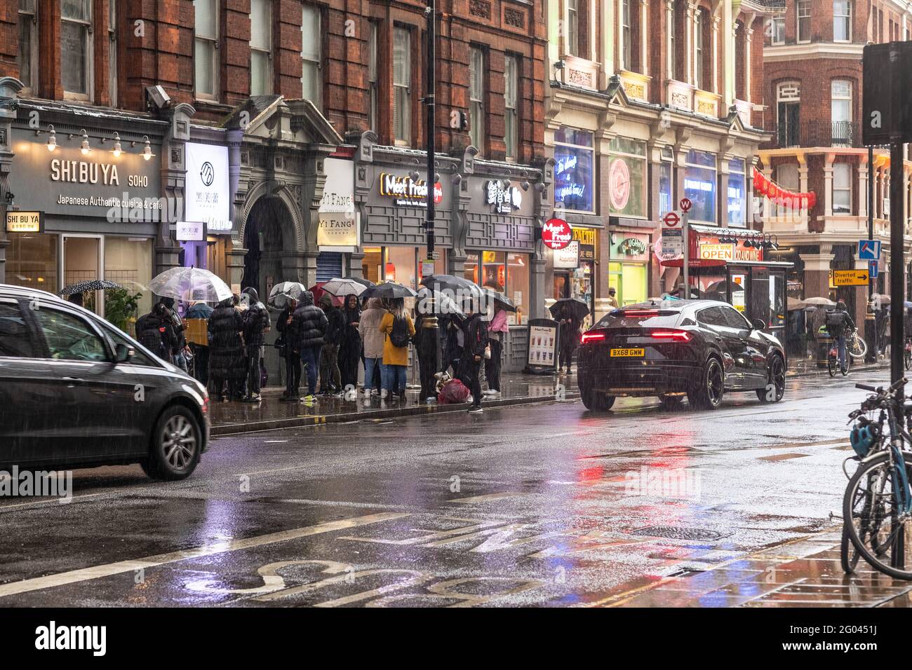 London the West End and Soho Stock Photo - Alamy