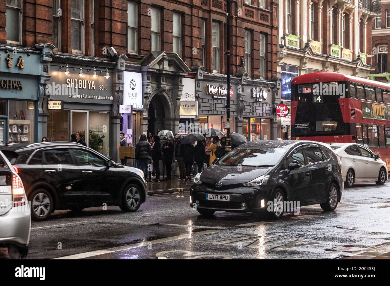 London the West End and Soho Stock Photo - Alamy