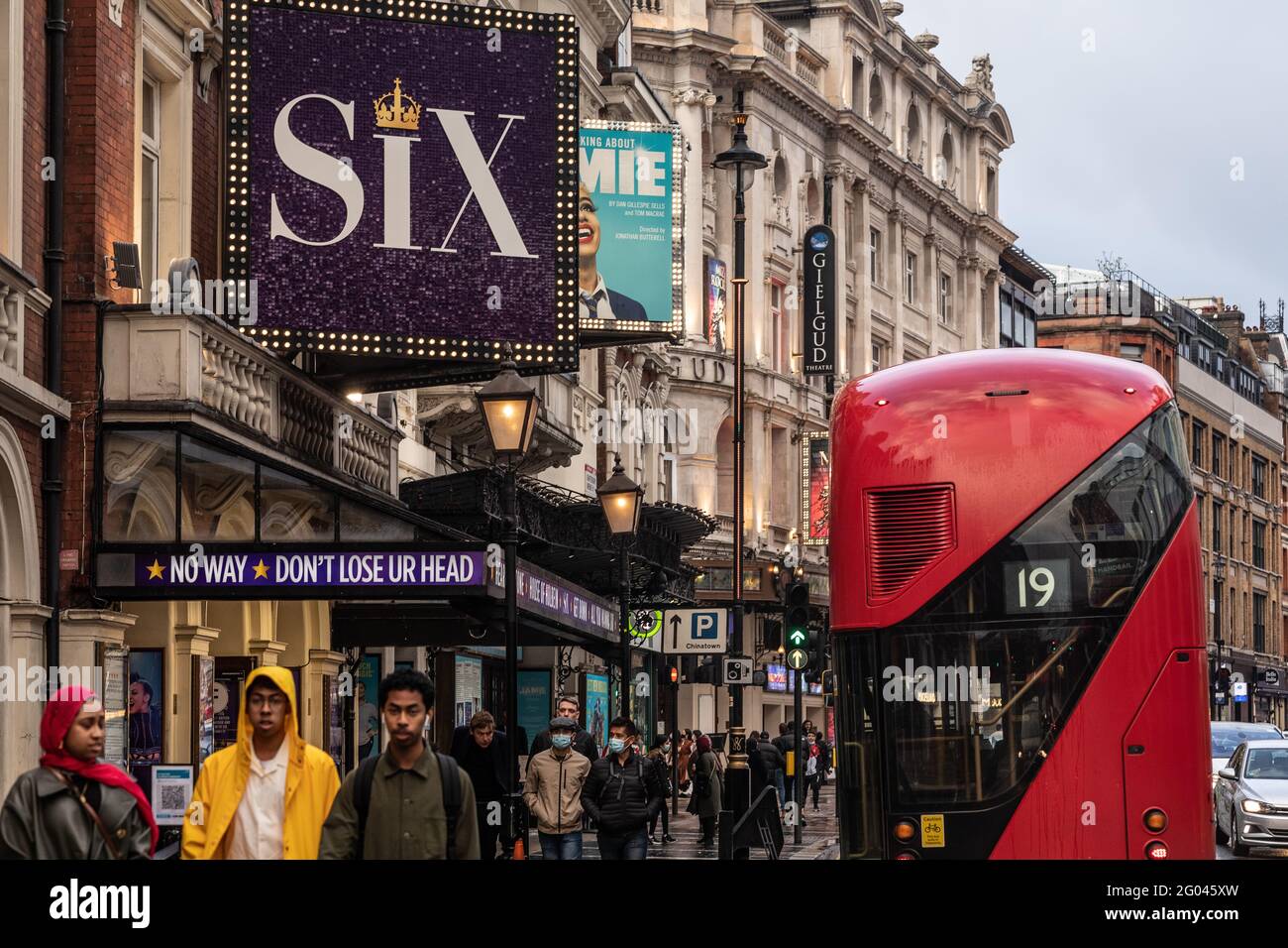 London the West End and Soho Stock Photo - Alamy
