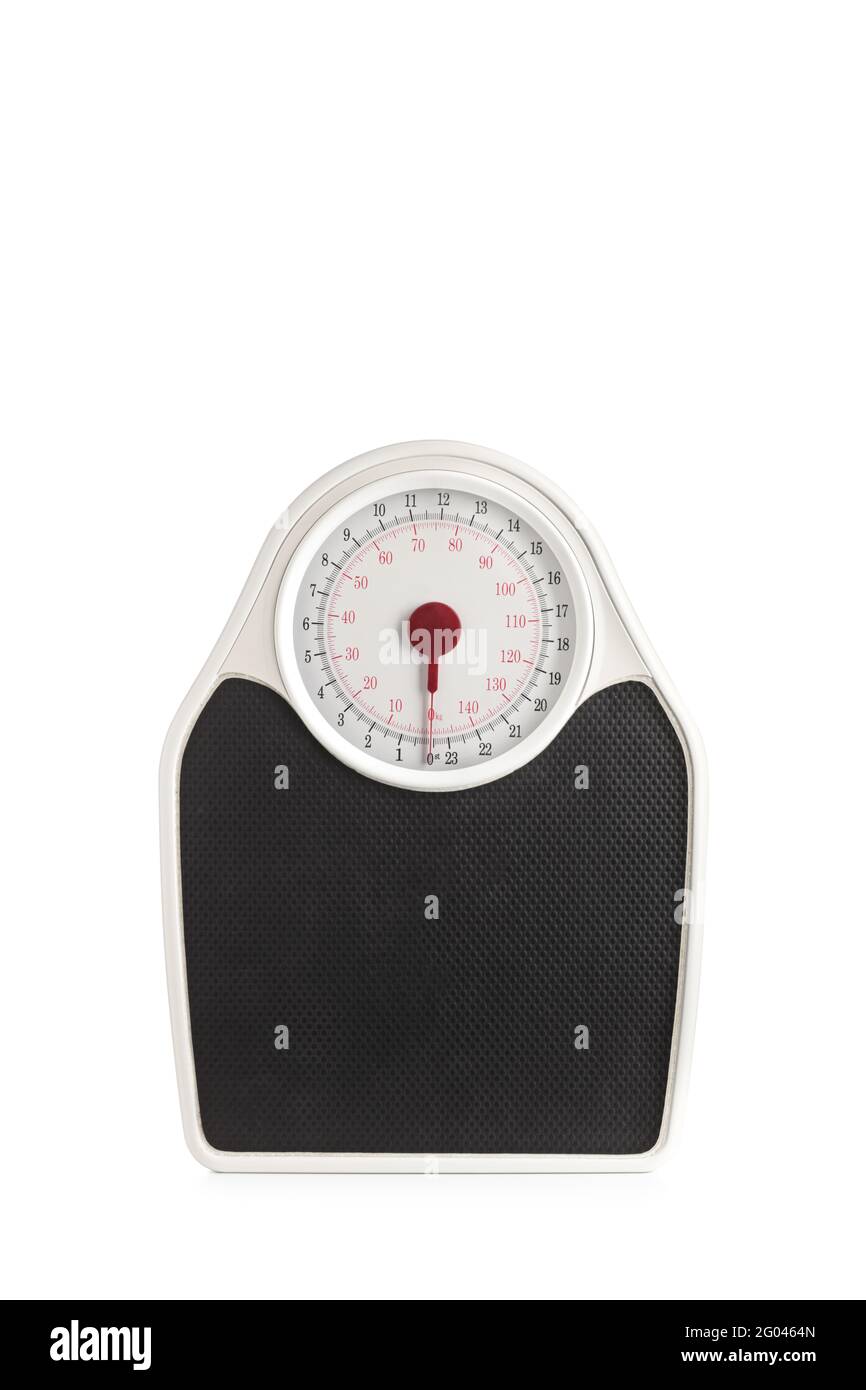 Professional weighing scale isolated on white background Stock Photo ...