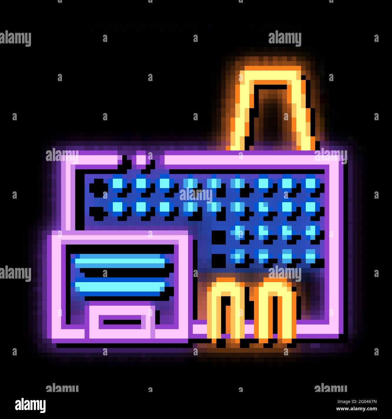 Coal furnace factory Stock Vector Images - Alamy