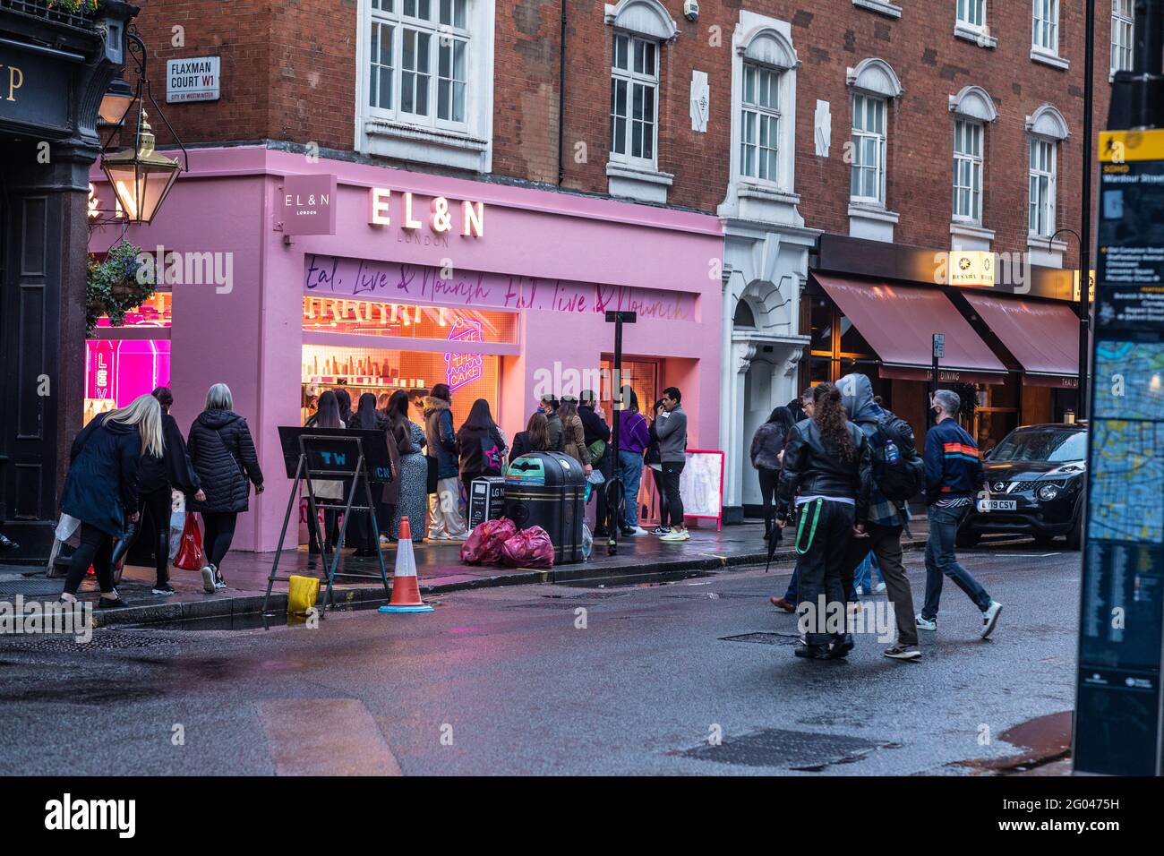 London the West End and Soho Stock Photo - Alamy