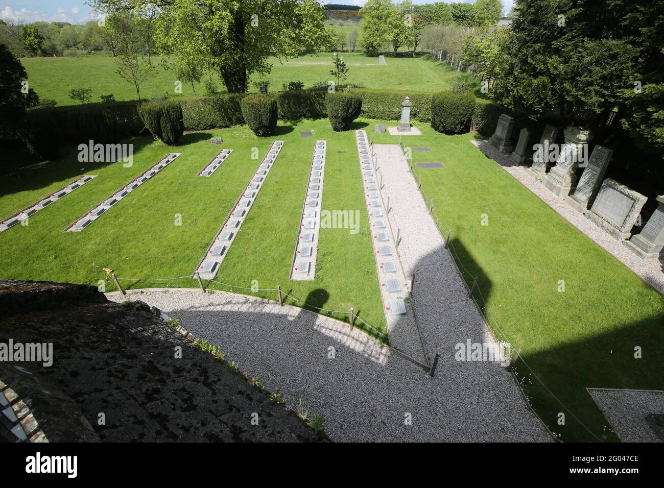 Childrens graves at cemetry hi-res stock photography and images - Alamy