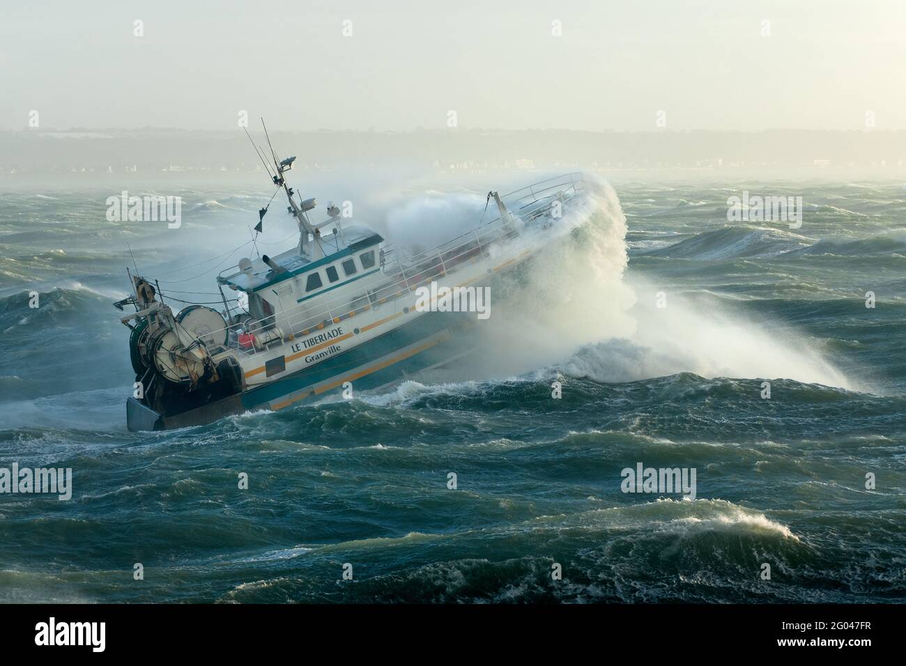 Trawler fisherman storm hi-res stock photography and images - Alamy