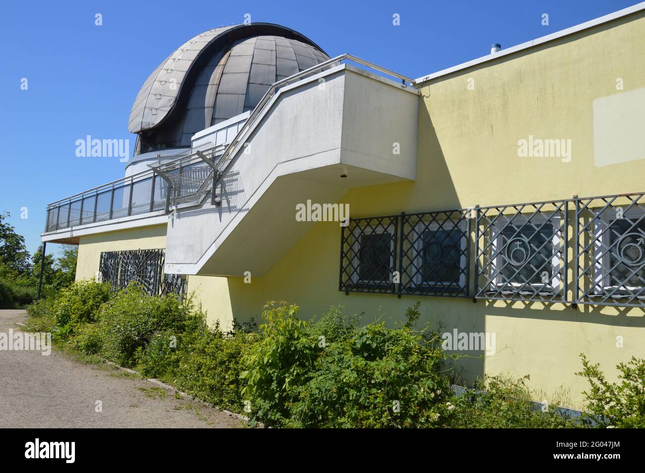 Public observatory at Insulaner hill in Berlin, Germany - 31st May 2021 ...