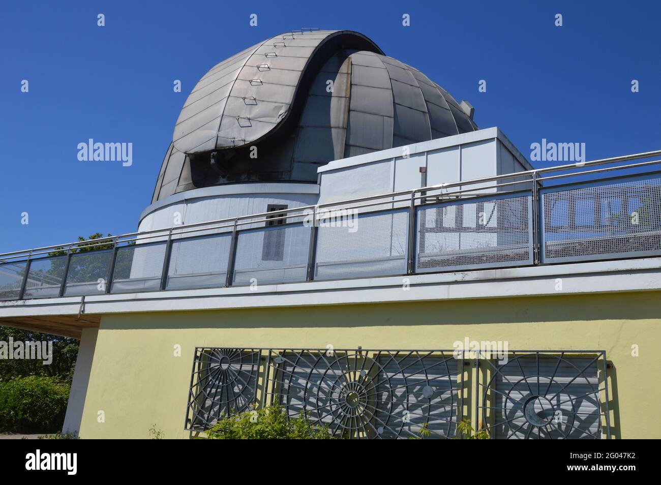 Public observatory at Insulaner hill in Berlin, Germany - 31st May 2021 ...