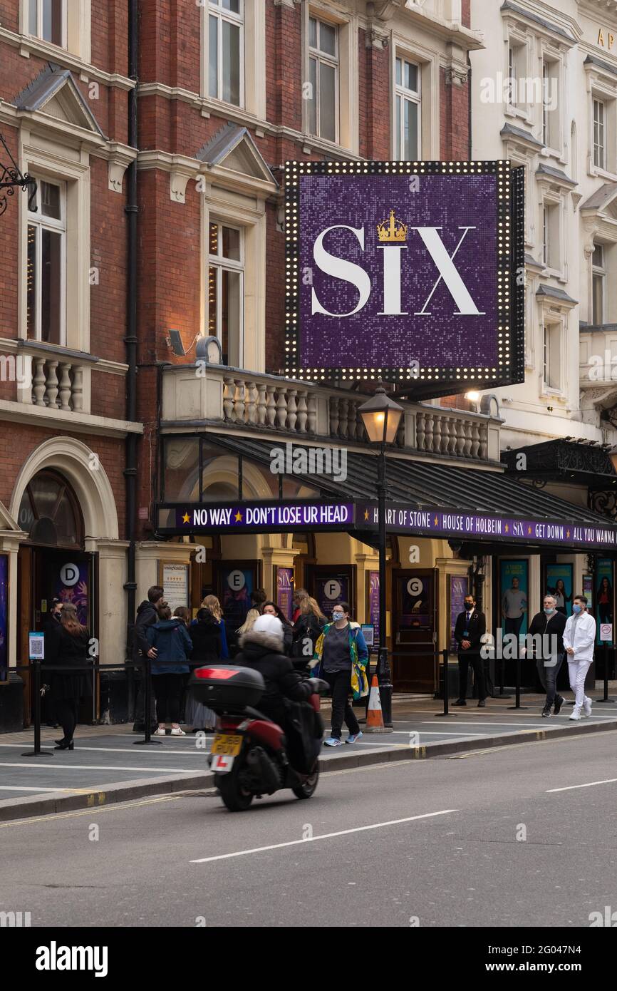 Around Soho and the West End of London Stock Photo - Alamy
