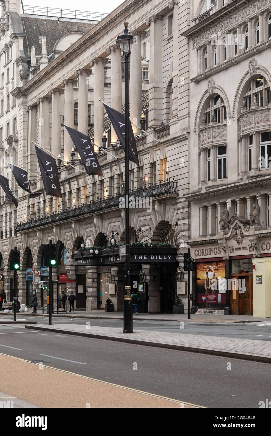 Around Soho and the West End of London Stock Photo - Alamy