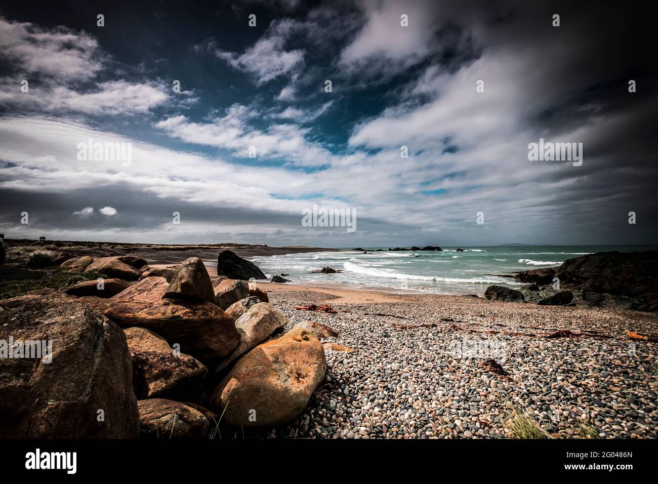Streams and lakes of New Zealand Stock Photo - Alamy