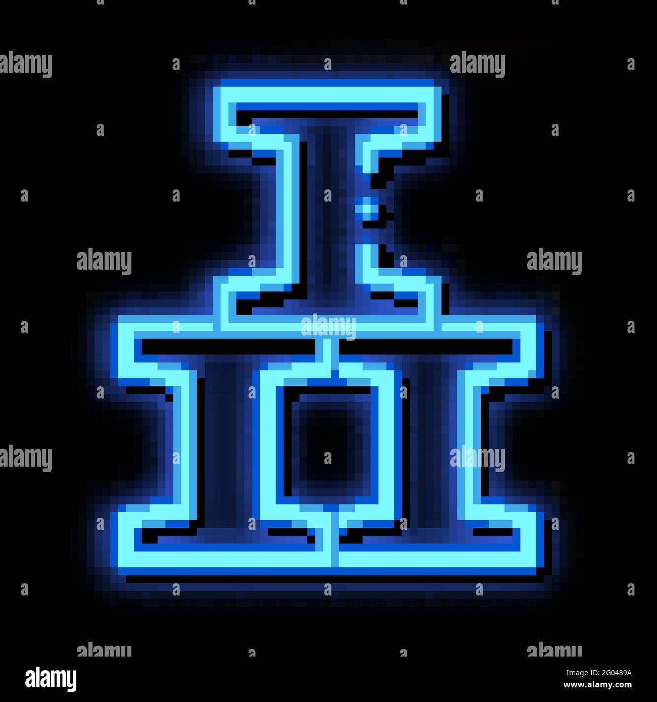 Railroad Metallurgical neon glow icon illustration Stock Vector Image ...