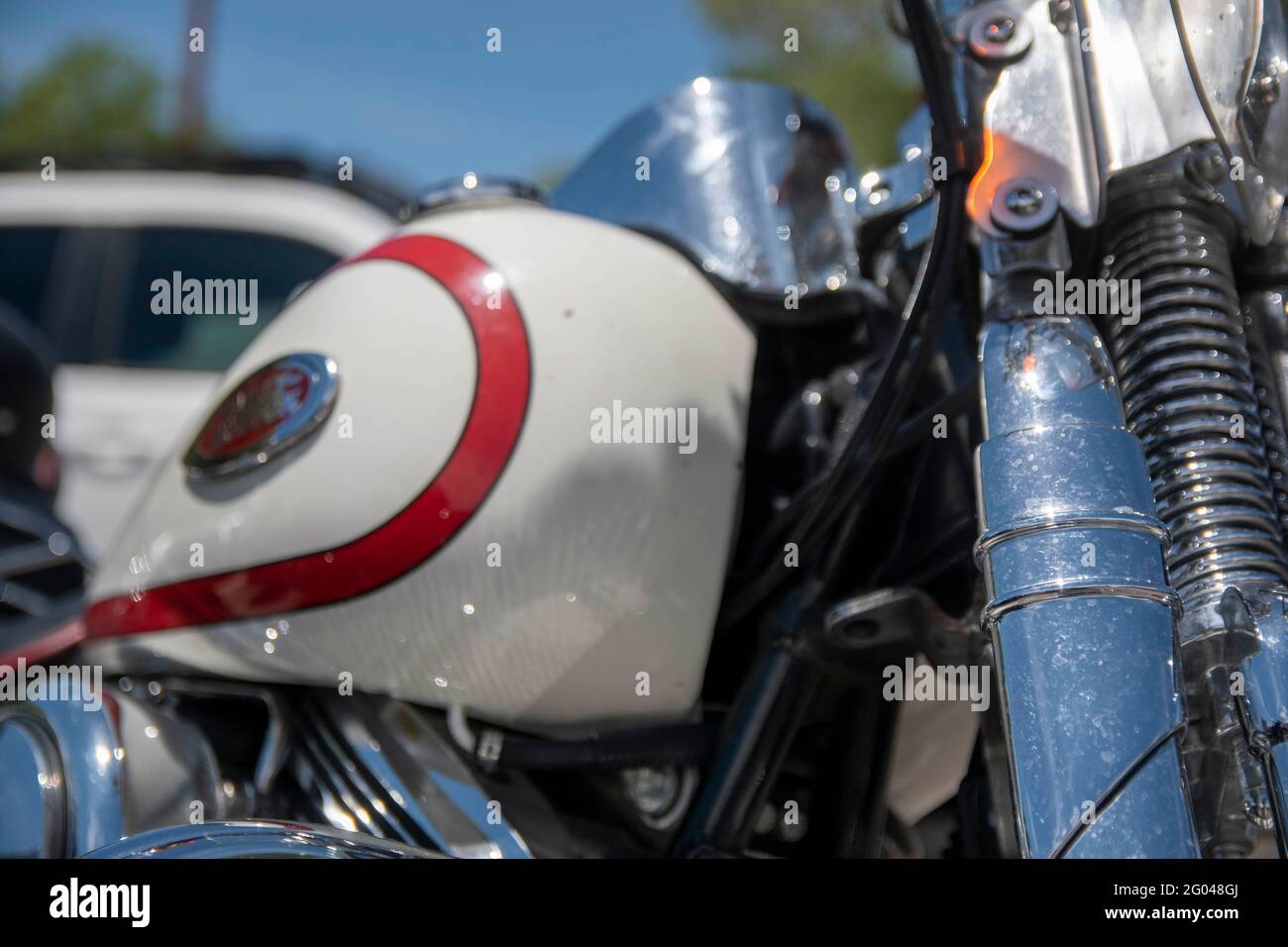 Harley davidson biker california hi-res stock photography and images ...