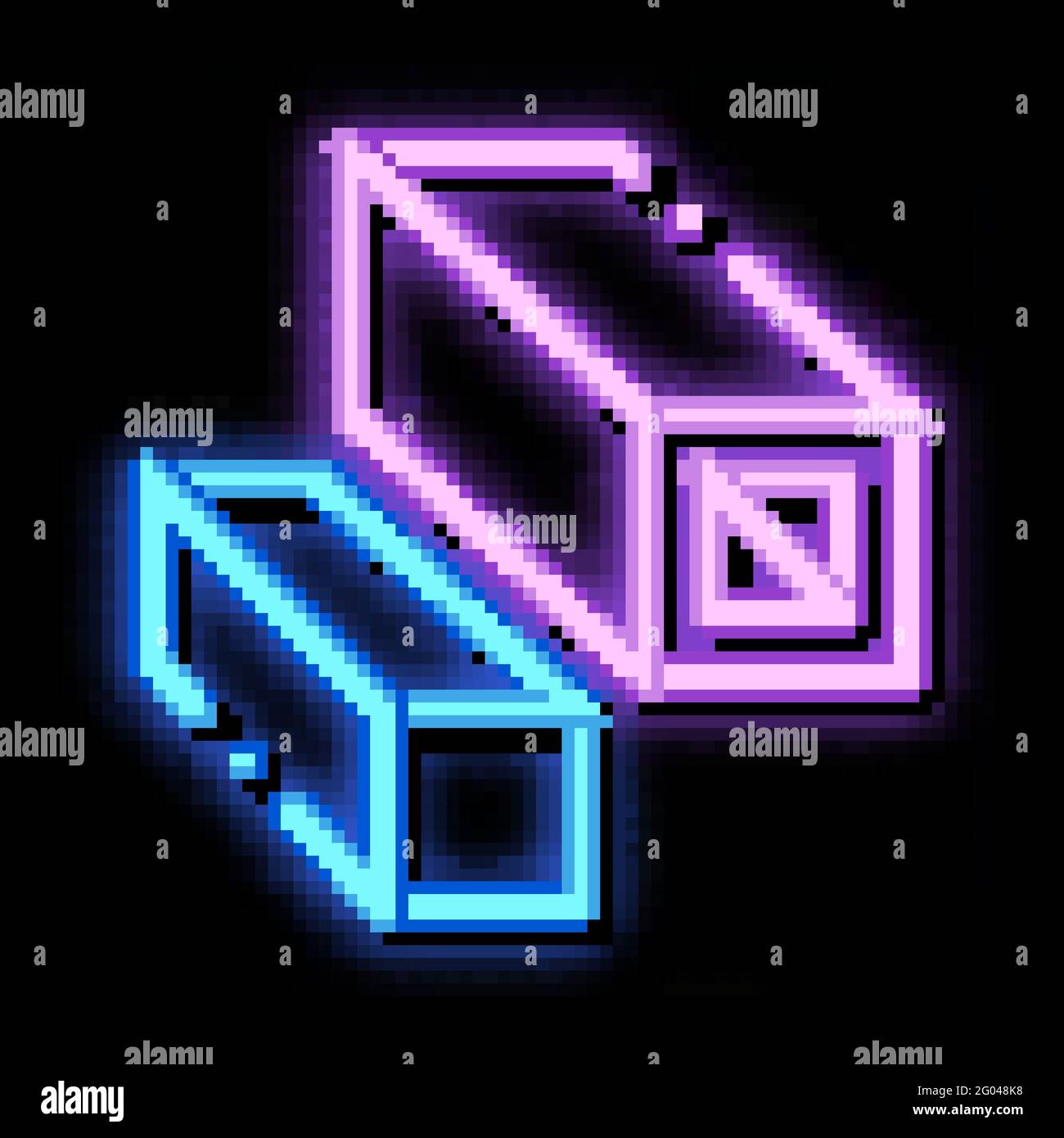 Corrugatedmetal Stock Vector Images Alamy