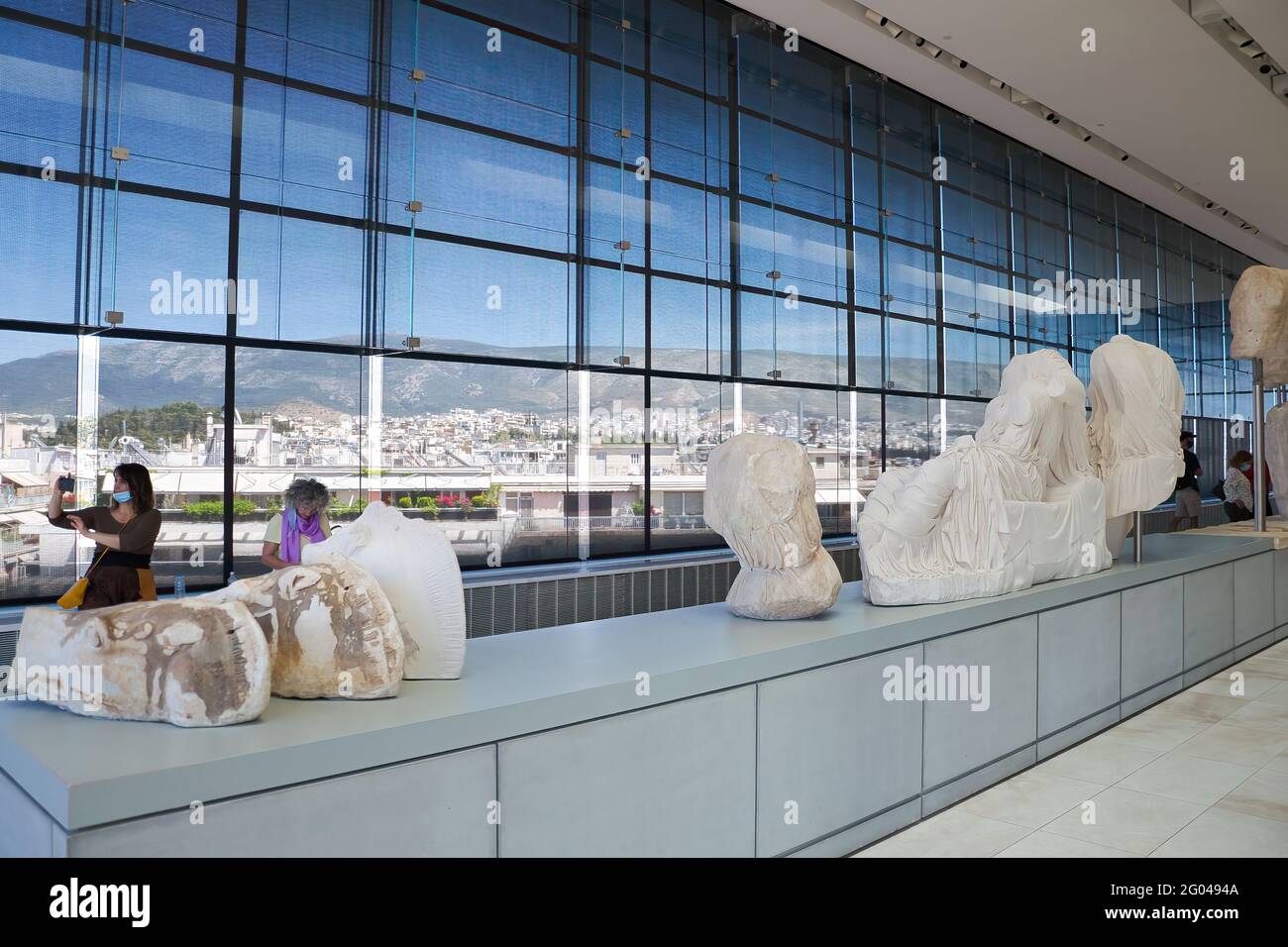 The Caryatids, statues of beautiful girls of the 5th cent. BC ...