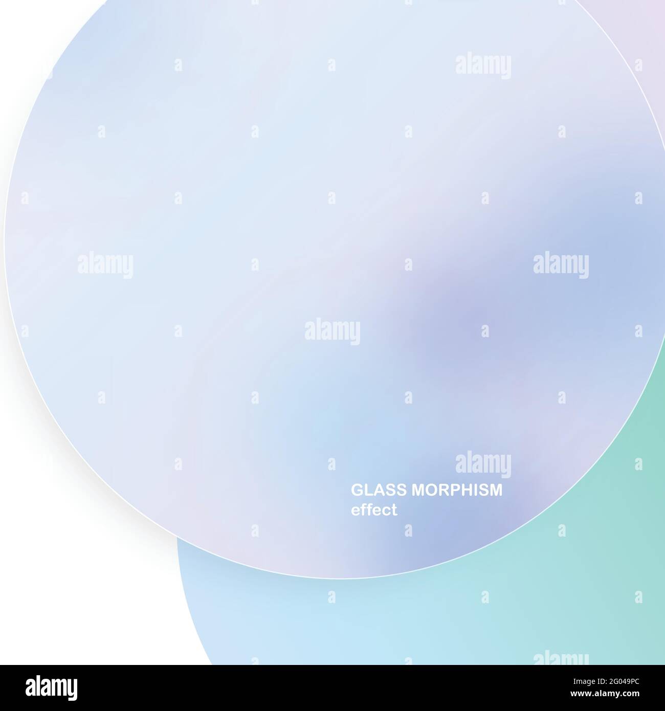 Modern background with glass morphism vector effect. Transparent glass ...