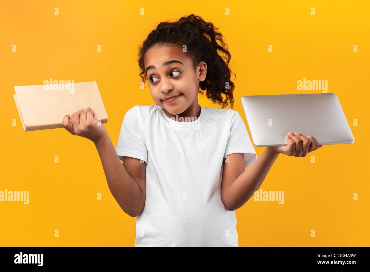 Uncertain child hi-res stock photography and images - Alamy