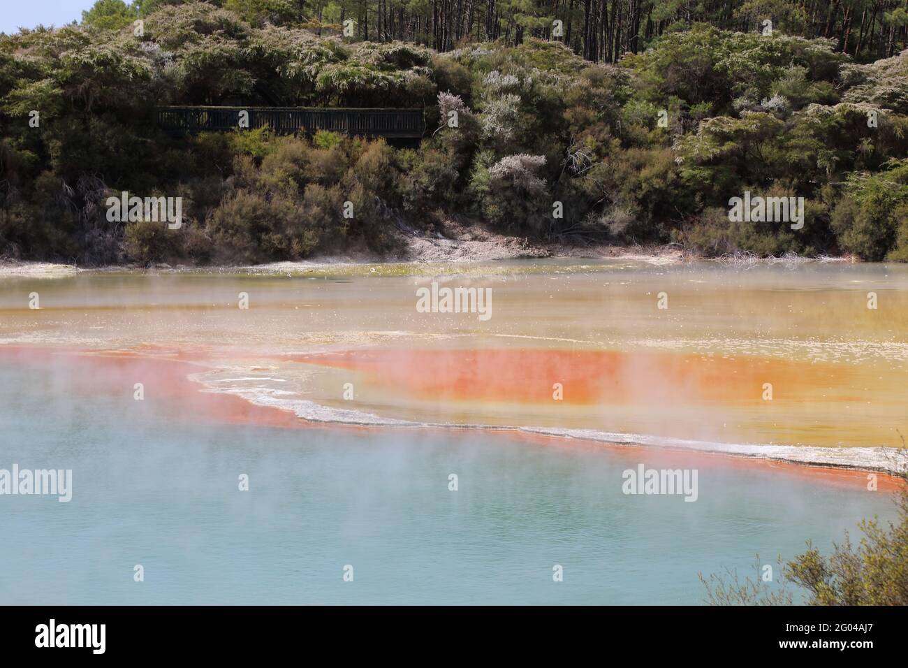 Wai-O-Tapu Thermalwunderland The Champagne Pool / Wai-O-Tapu Thermal ...