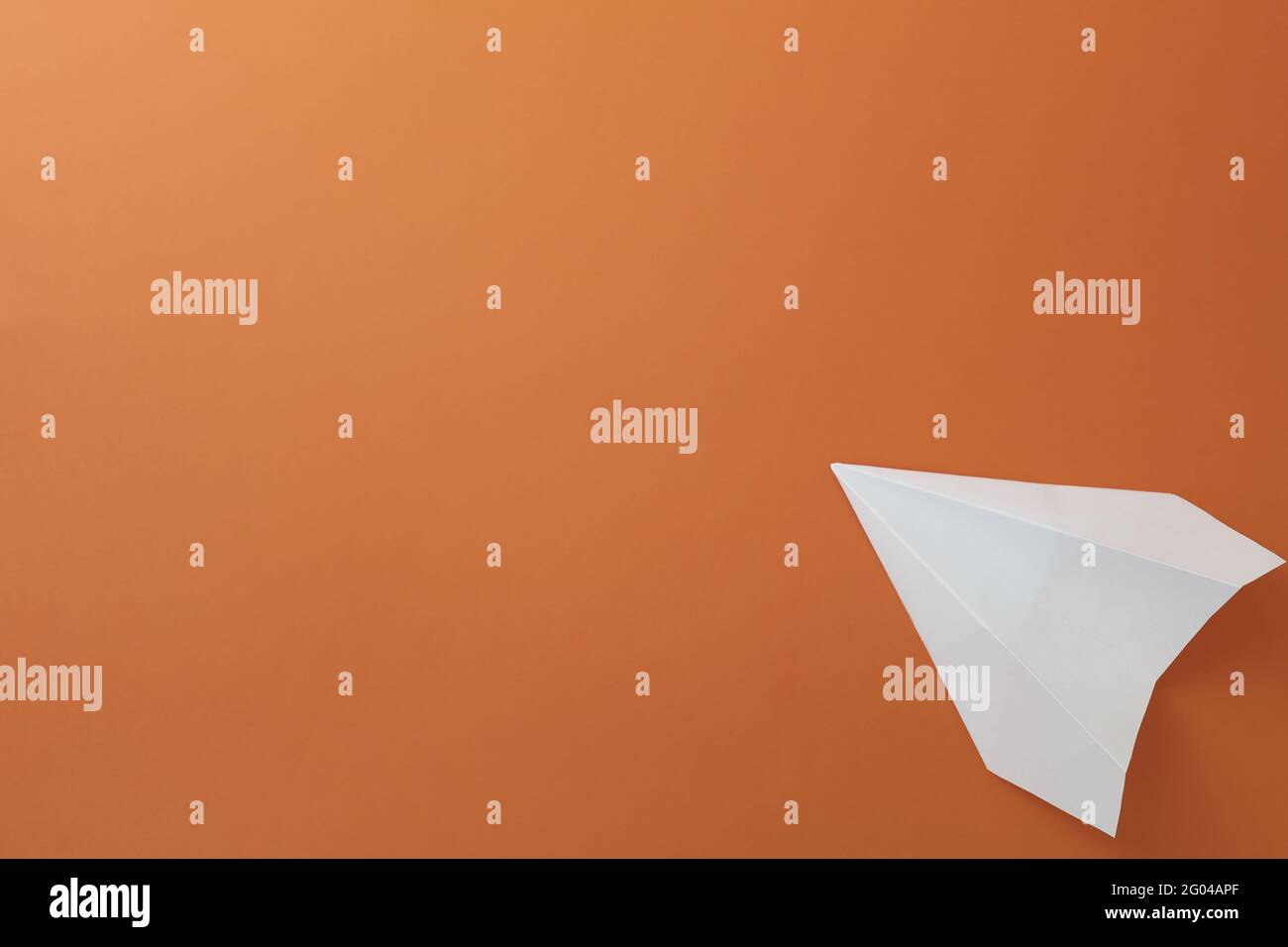 Paper aeroplane background blank space hi-res stock photography and ...