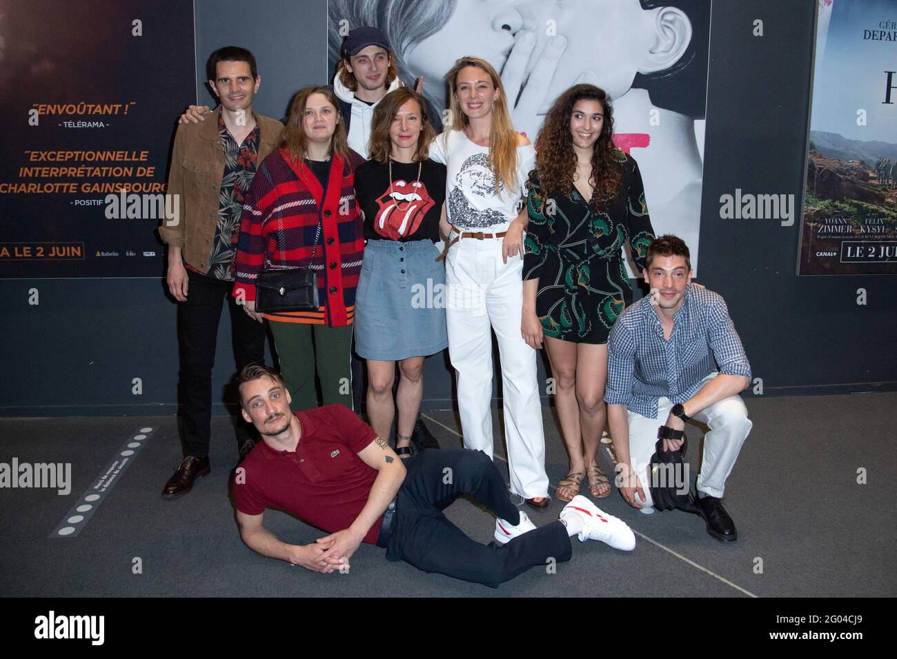 Paris, France. 31st May 2021. Mathieu Lescop, Gregoire Colin, Pierre ...