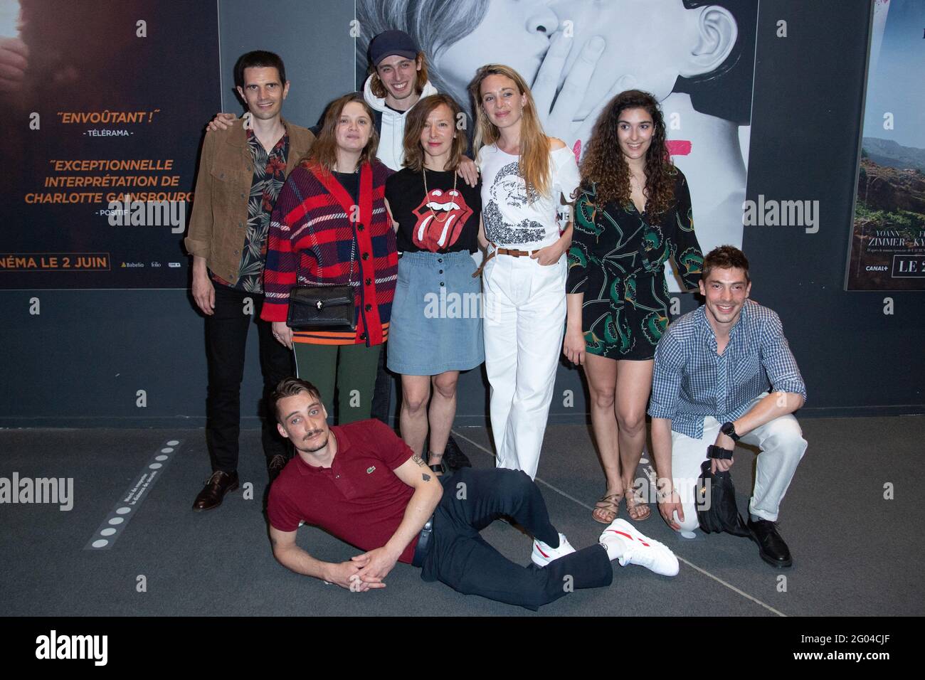 Paris, France. 31st May 2021. Mathieu Lescop, Gregoire Colin, Pierre ...
