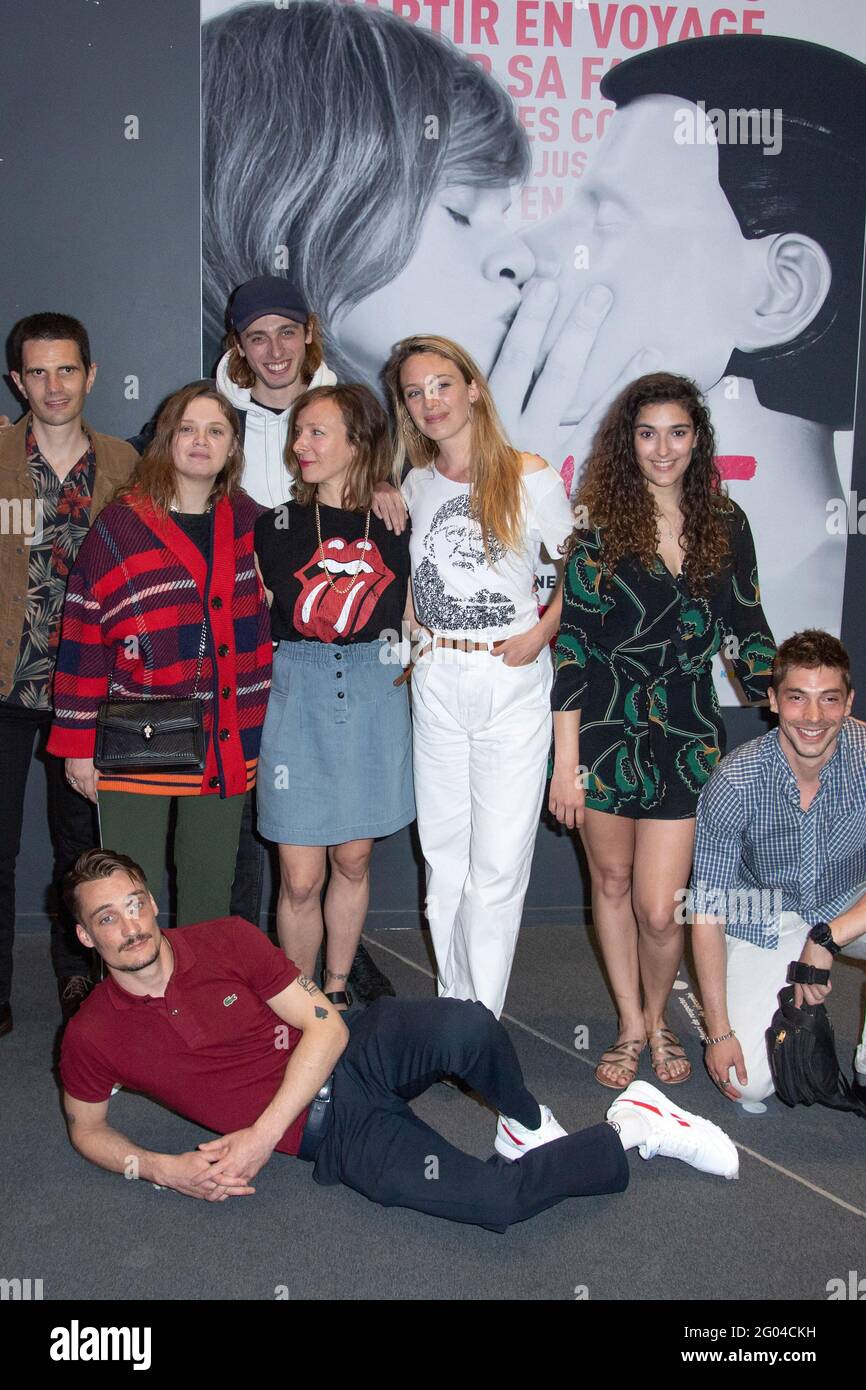 Paris, France. 31st May 2021. Mathieu Lescop, Gregoire Colin, Pierre ...