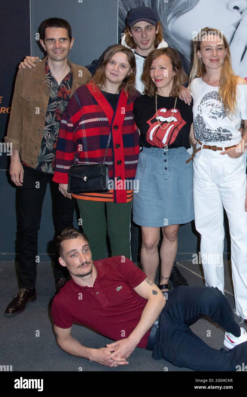 Paris, France. 31st May 2021. Mathieu Lescop, Gregoire Colin, Pierre ...