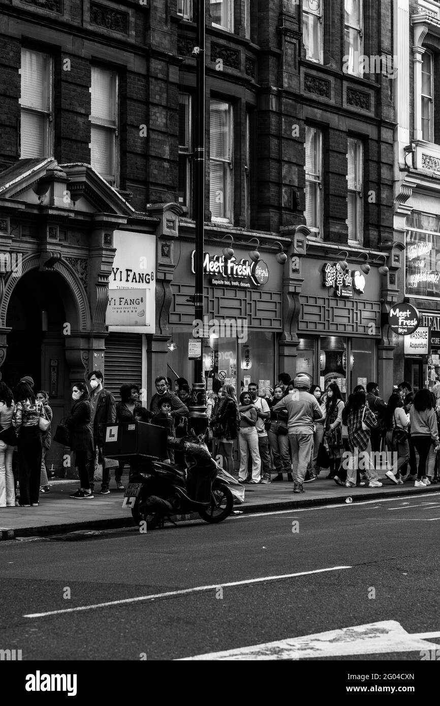 London around the West End and Soho Stock Photo - Alamy