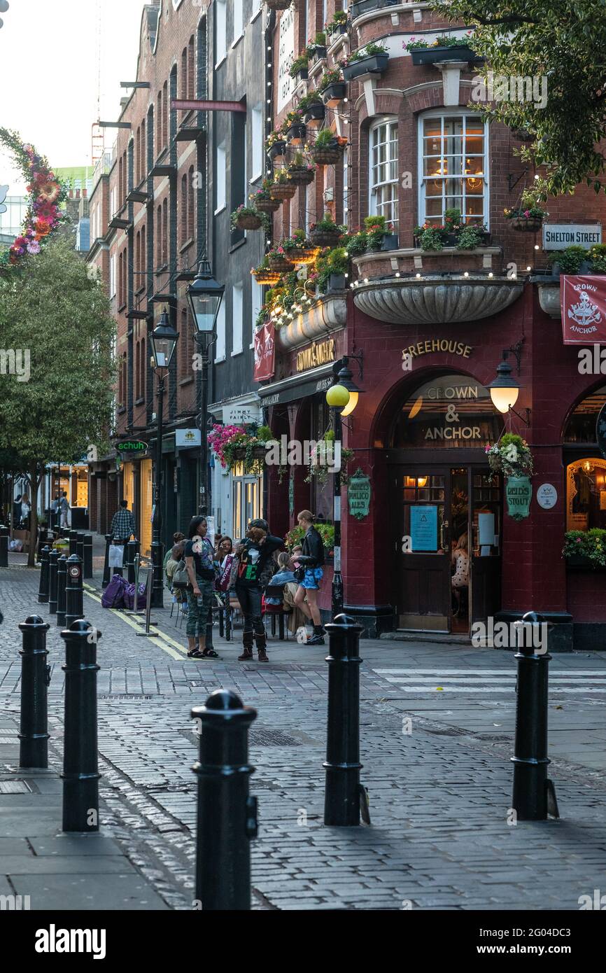 London around the West End and Soho Stock Photo - Alamy