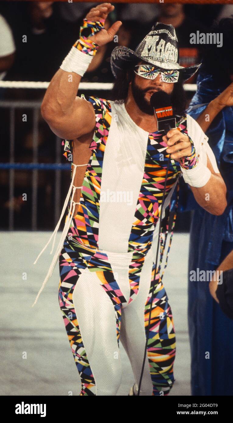Randy Macho Man Savage 1993 Photo By John Barrett/PHOTOlink Stock Photo ...