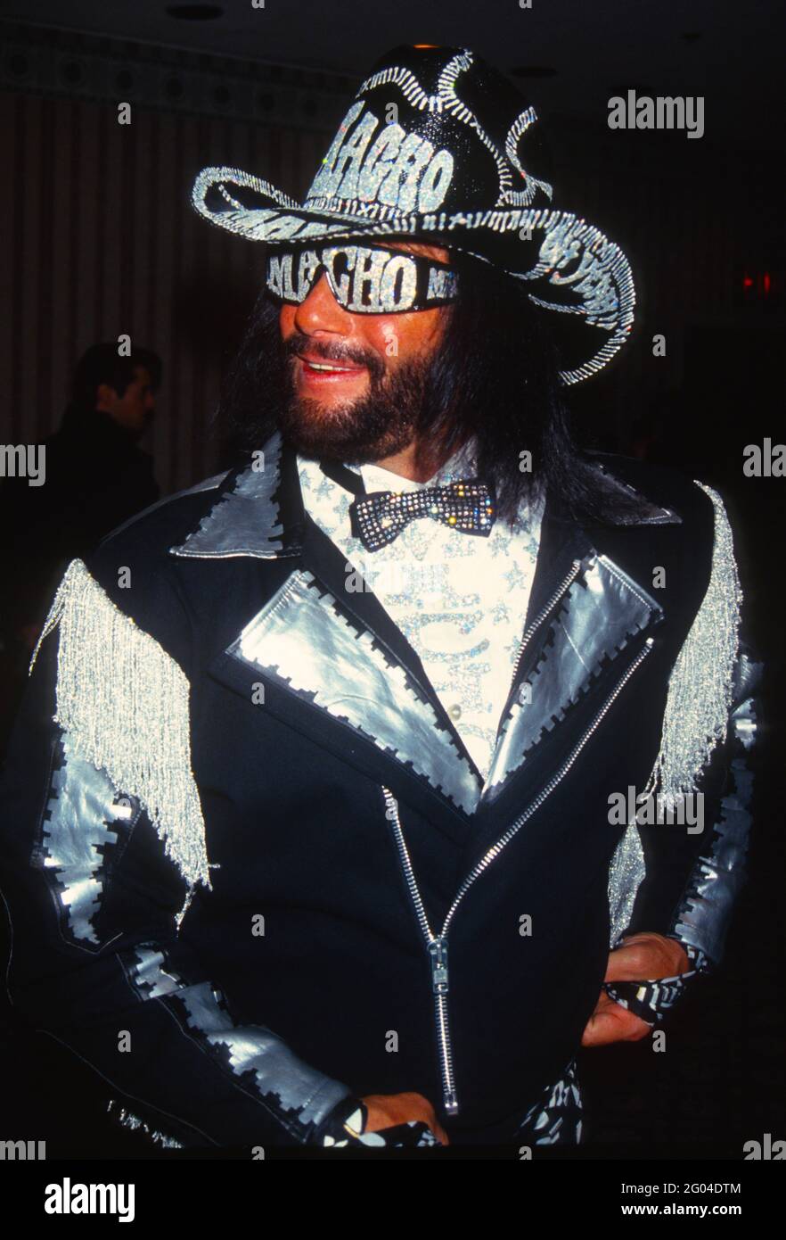 Randy Macho Man Savage 1993 Photo By John Barrett/PHOTOlink Stock Photo ...