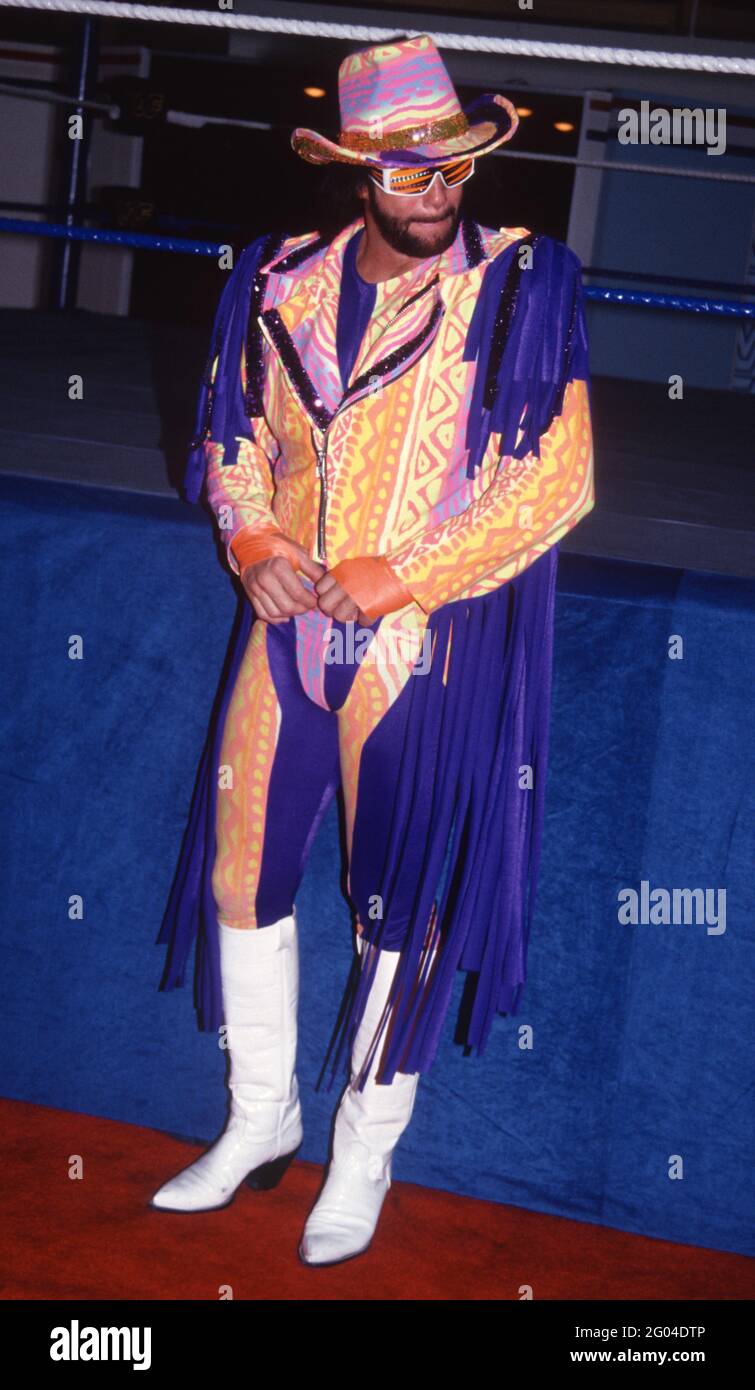 Randy Macho Man Savage 1993 Photo By John Barrett/PHOTOlink Stock Photo ...