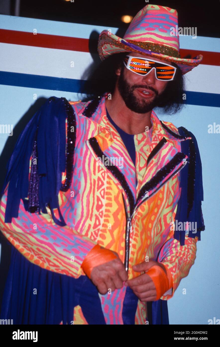 Randy Macho Man Savage 1992 Photo By John Barrett/PHOTOlink Stock Photo ...